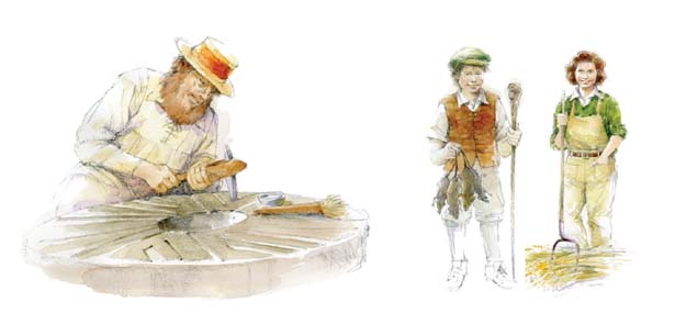 Meet the characters behind Sacrewell Mill | Features, Heritage ...