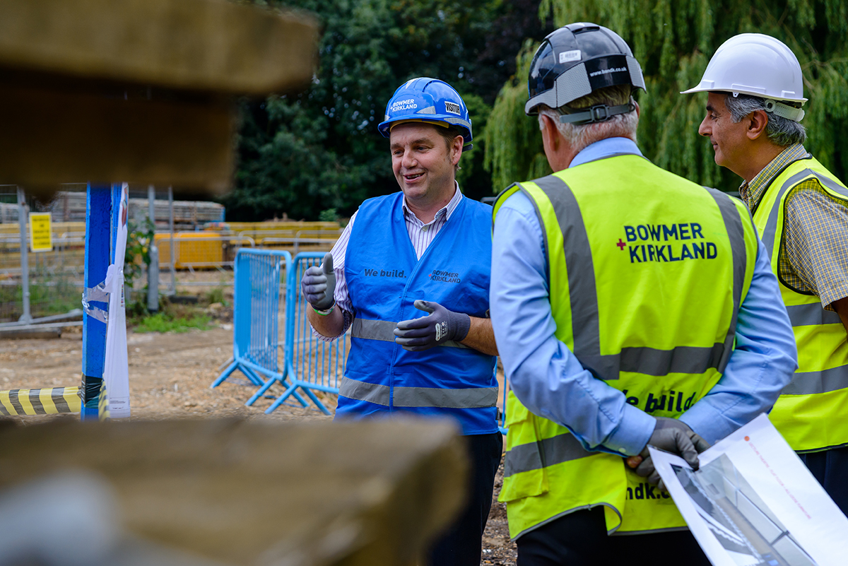 Board backing for ARU Peterborough ‘Living Lab’ public science centre ...