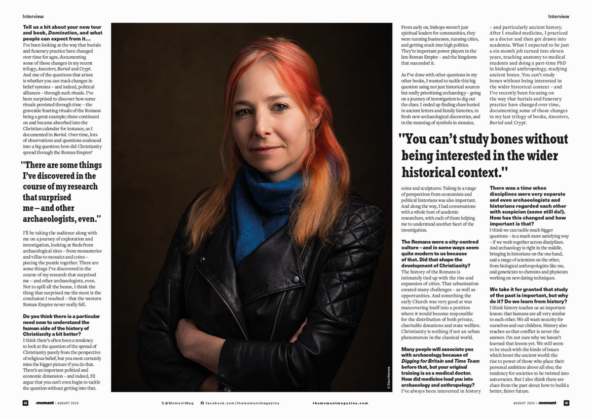 Prof. Alice Roberts | Heritage & Culture - The Moment Magazine